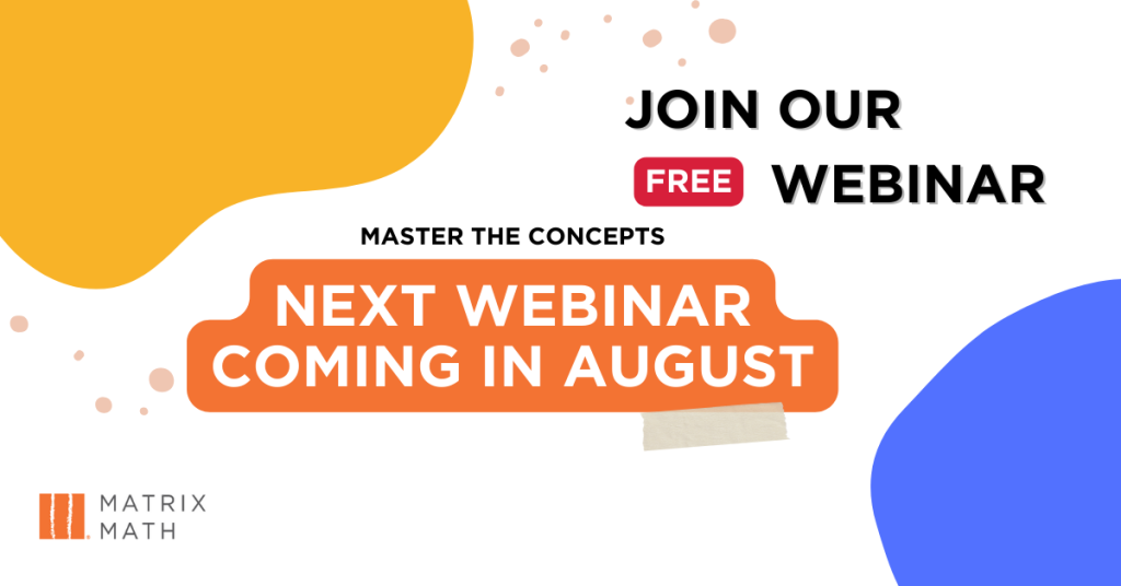 Top Math Tuition Singapore | Matrix Math Live Webinars